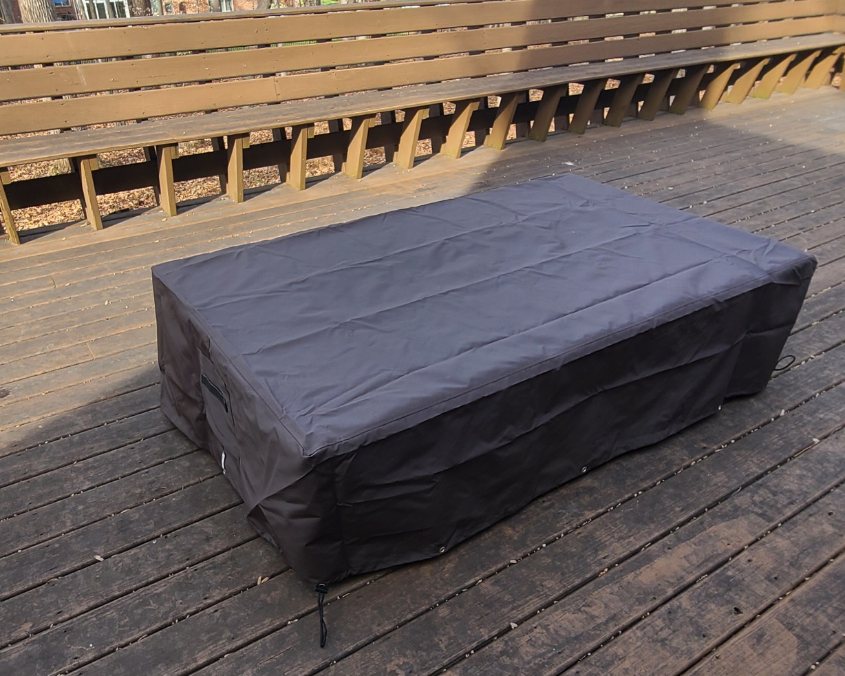 Shop Rectangular Fire Pit Covers | Covers & All Canada
