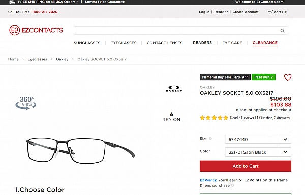 EZContacts Reviews - 277,903 Reviews of Ezcontacts.com | Sitejabber