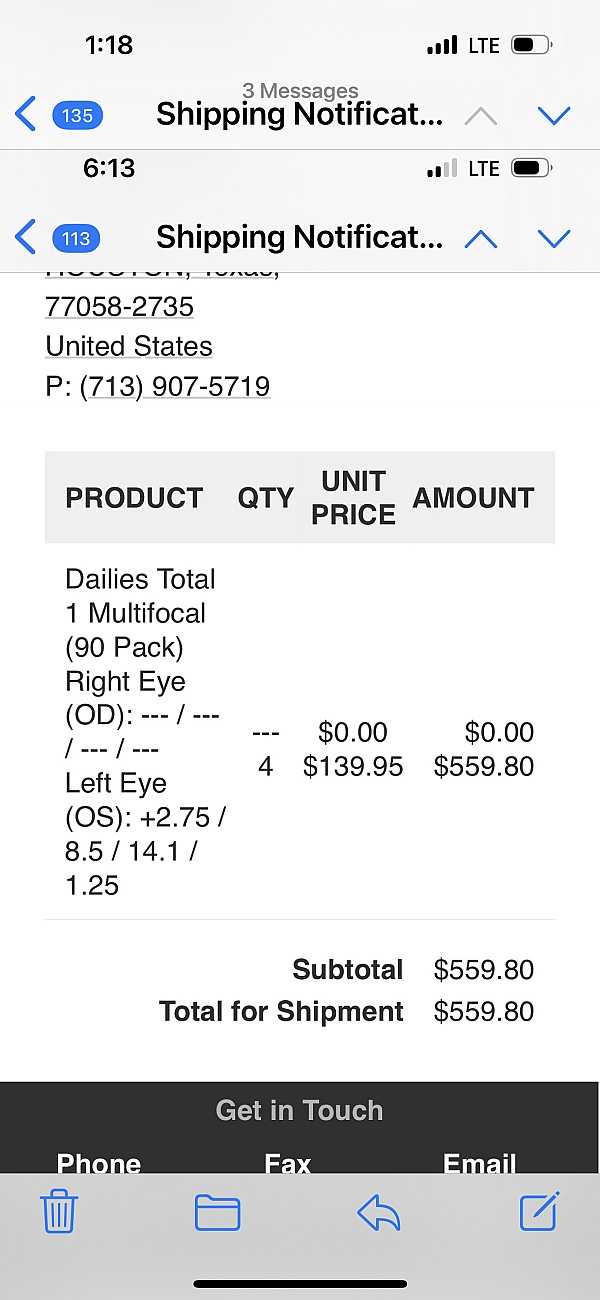 EZContacts Reviews - 285,714 Reviews of Ezcontacts.com | Sitejabber