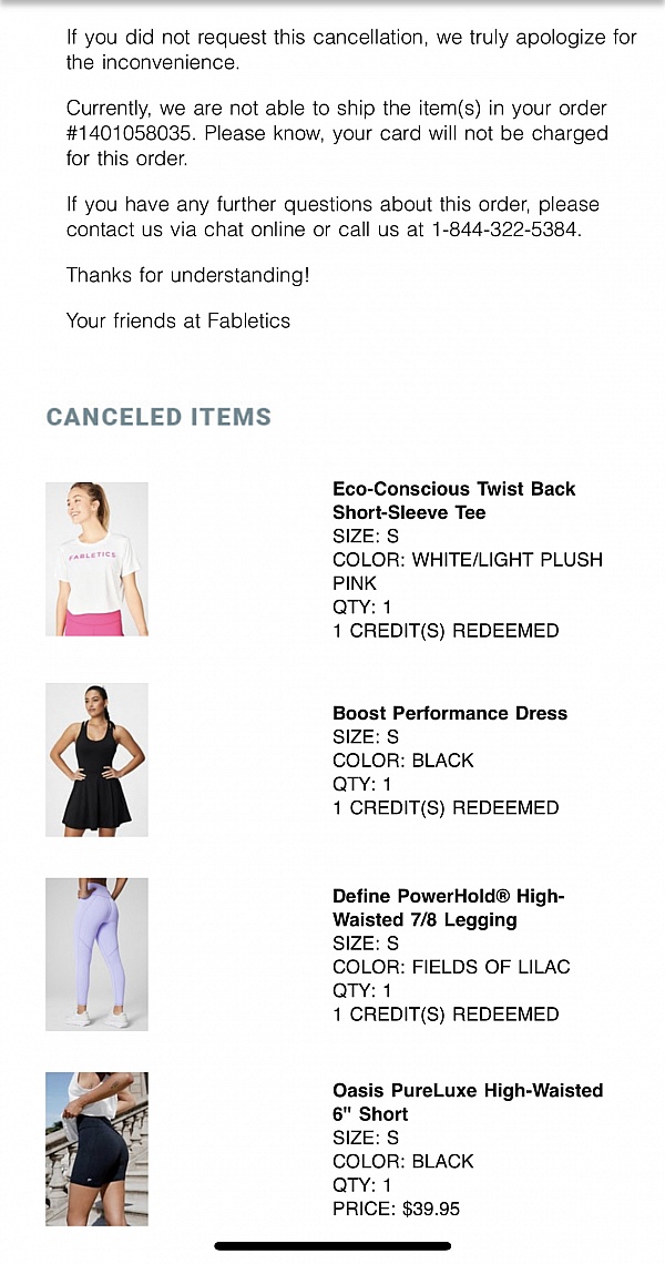 Fabletics Reviews - 8,456 Reviews of Fabletics.com | Sitejabber