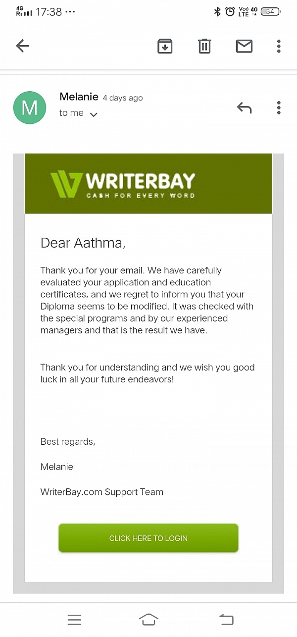 Writerbay Reviews - 159 Reviews of Writerbay.com | Sitejabber