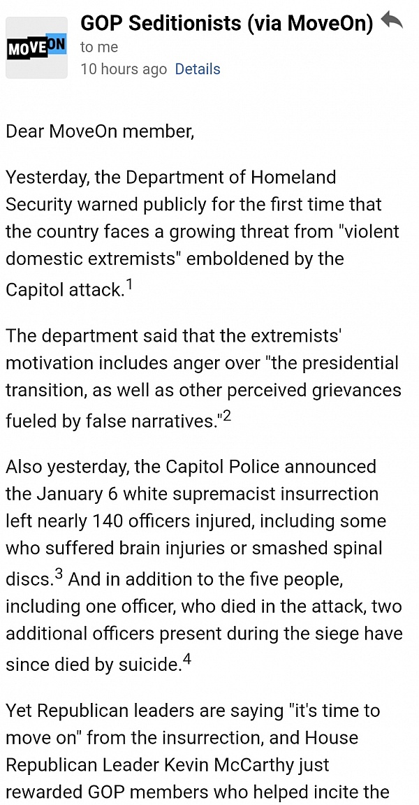 MoveOn.org Reviews - 22 Reviews of Moveon.org | Sitejabber