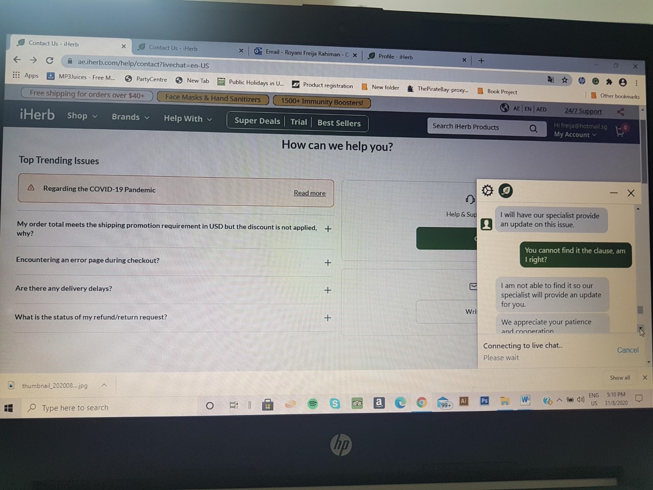 iHerb Reviews - 788 Reviews of Iherb.com | Sitejabber