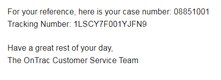 OnTrac Reviews - 996 Reviews of Ontrac.com | Sitejabber