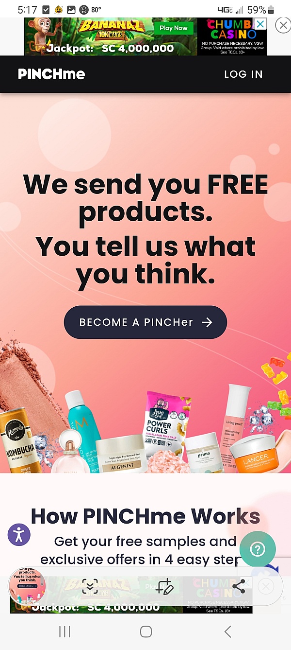 PINCHme Reviews - 387 Reviews of Pinchme.com | Sitejabber