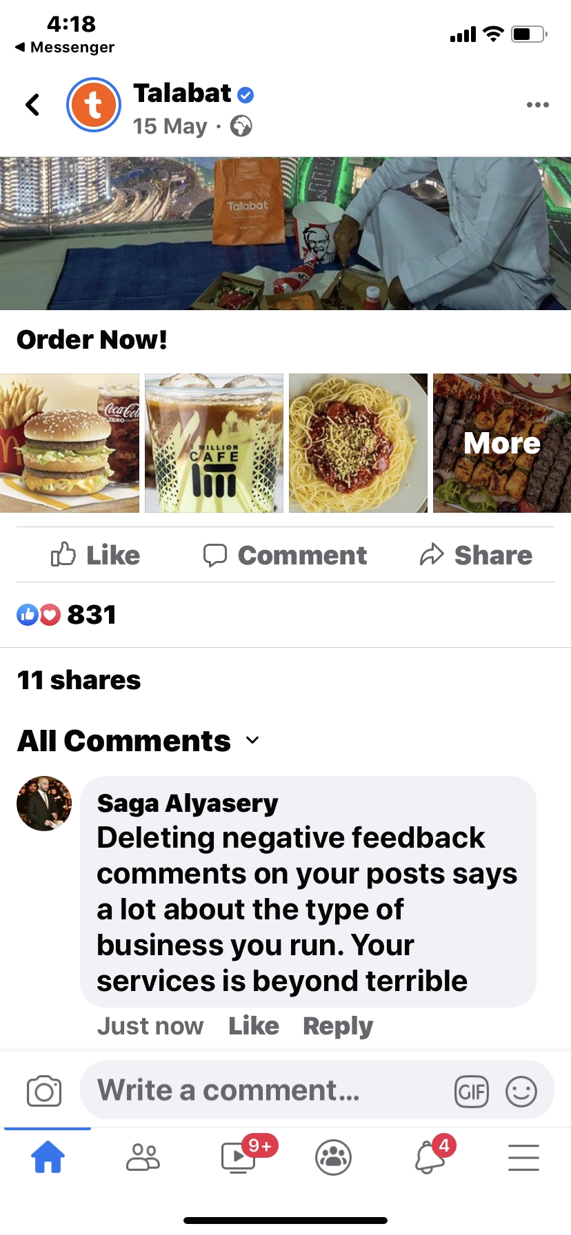 Talabat Reviews - 122 Reviews of Talabat.com | Sitejabber