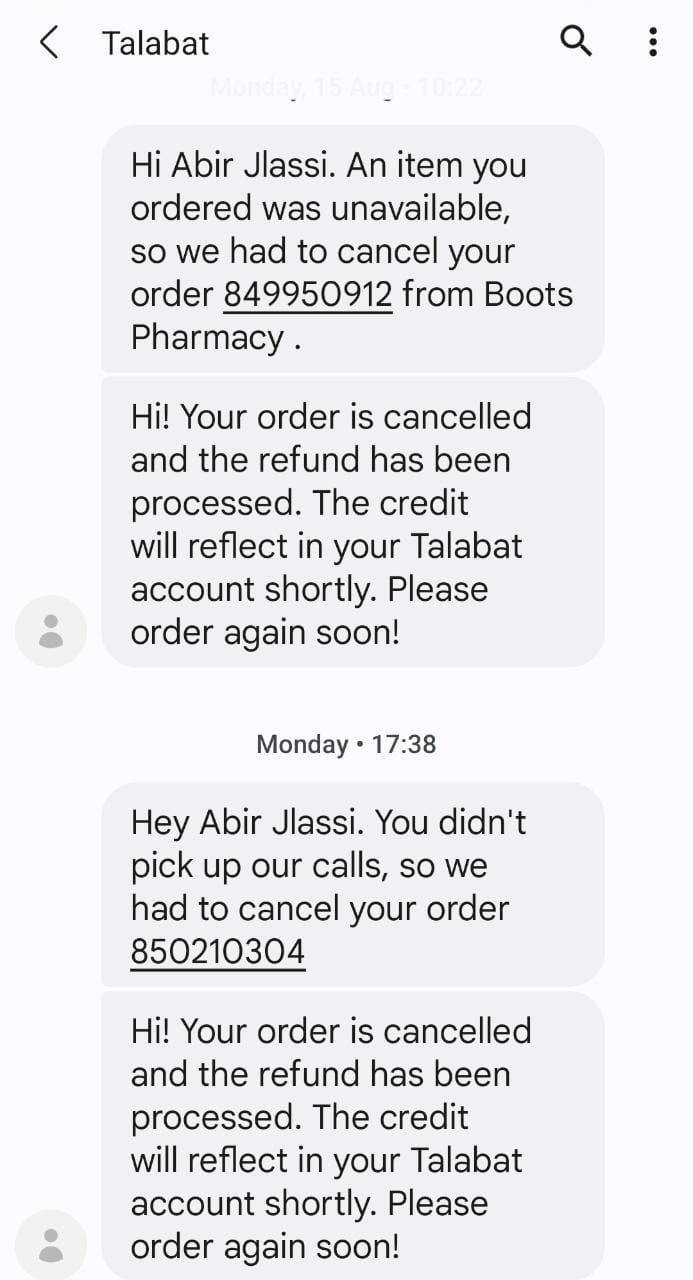 Talabat Reviews - 266 Reviews of Talabat.com | Sitejabber