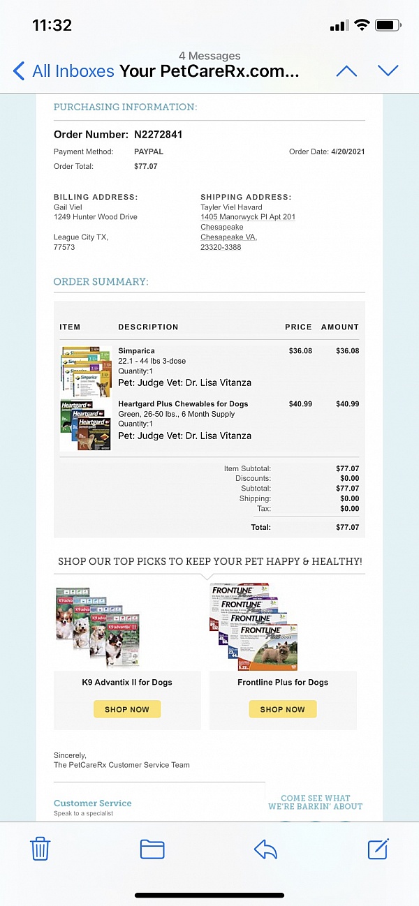 PetCareRx Reviews - 585 Reviews of Petcarerx.com | Sitejabber