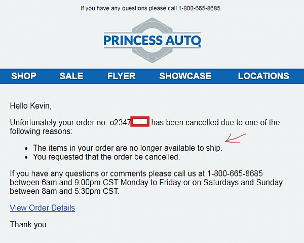 Princess Auto Reviews - 48 Reviews of Princessauto.com | Sitejabber