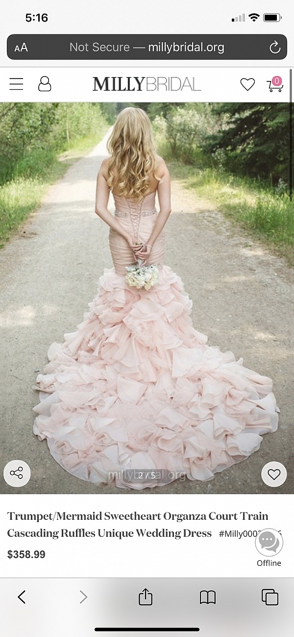 Milly Bridal UK Reviews - 591 Reviews of Uk.millybridal.org | Sitejabber