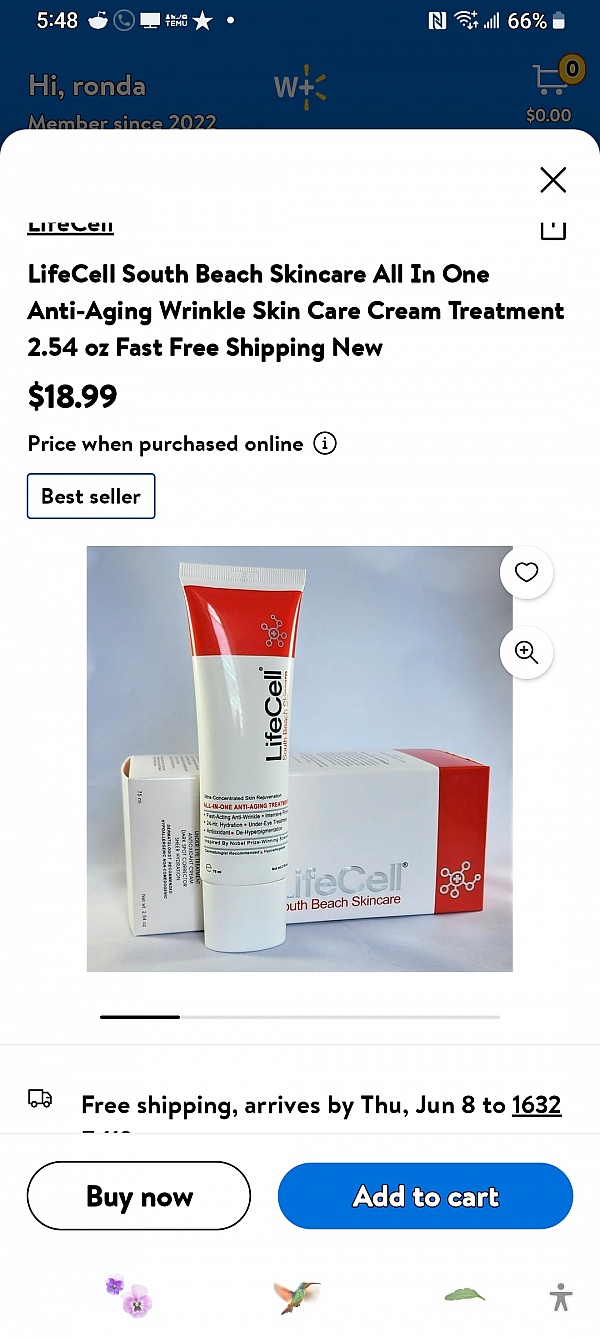 LifeCell Cream Reviews - 90 Reviews of Lifecellcream.com | Sitejabber