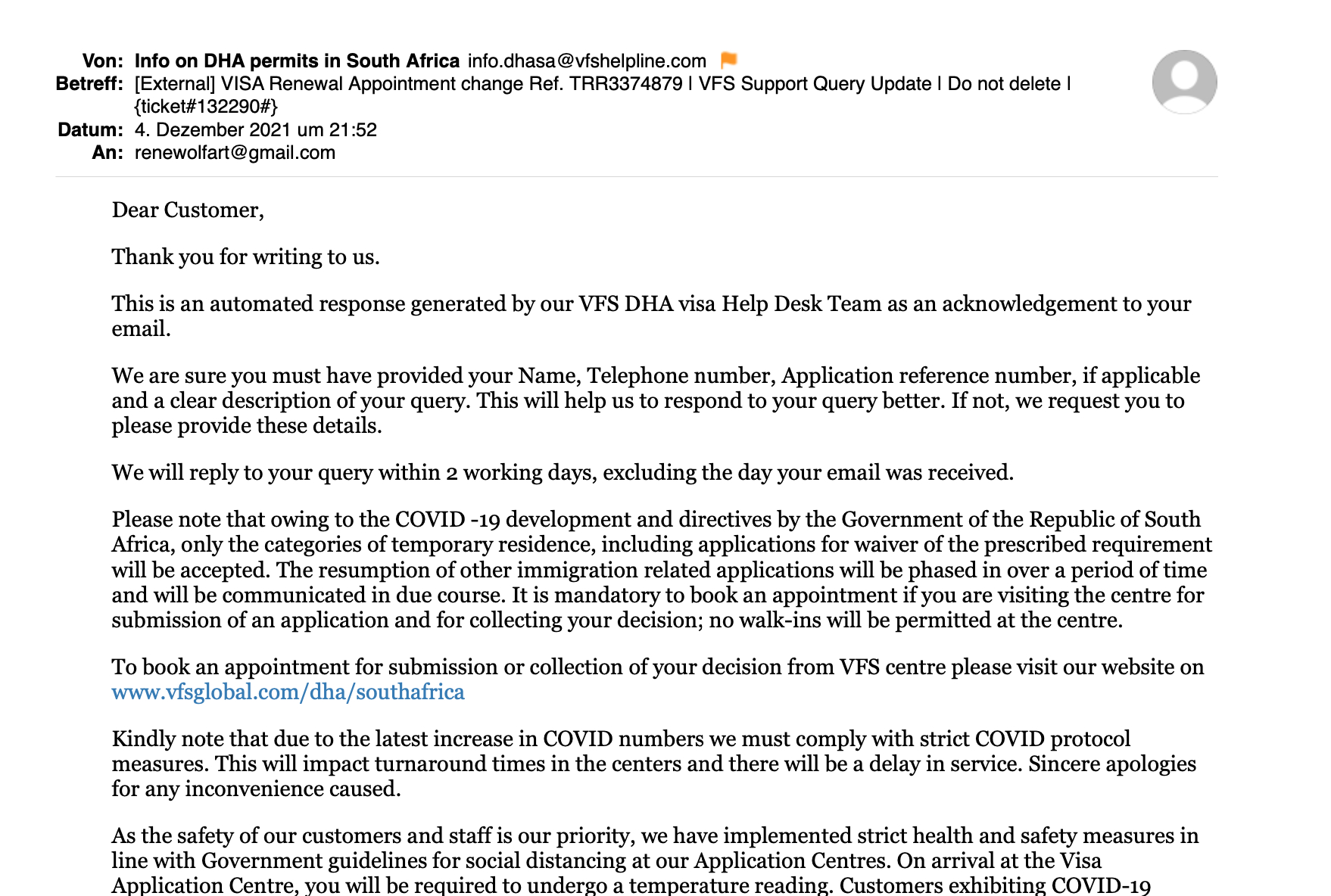 VFS Global Reviews - 158 Reviews of Vfsglobal.com | Sitejabber