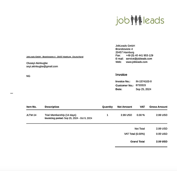 JobLeads Reviews - 554 Reviews of Jobleads.com | Sitejabber