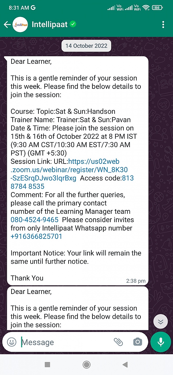 Intellipaat Reviews - 1,305 Reviews of Intellipaat.com | Sitejabber