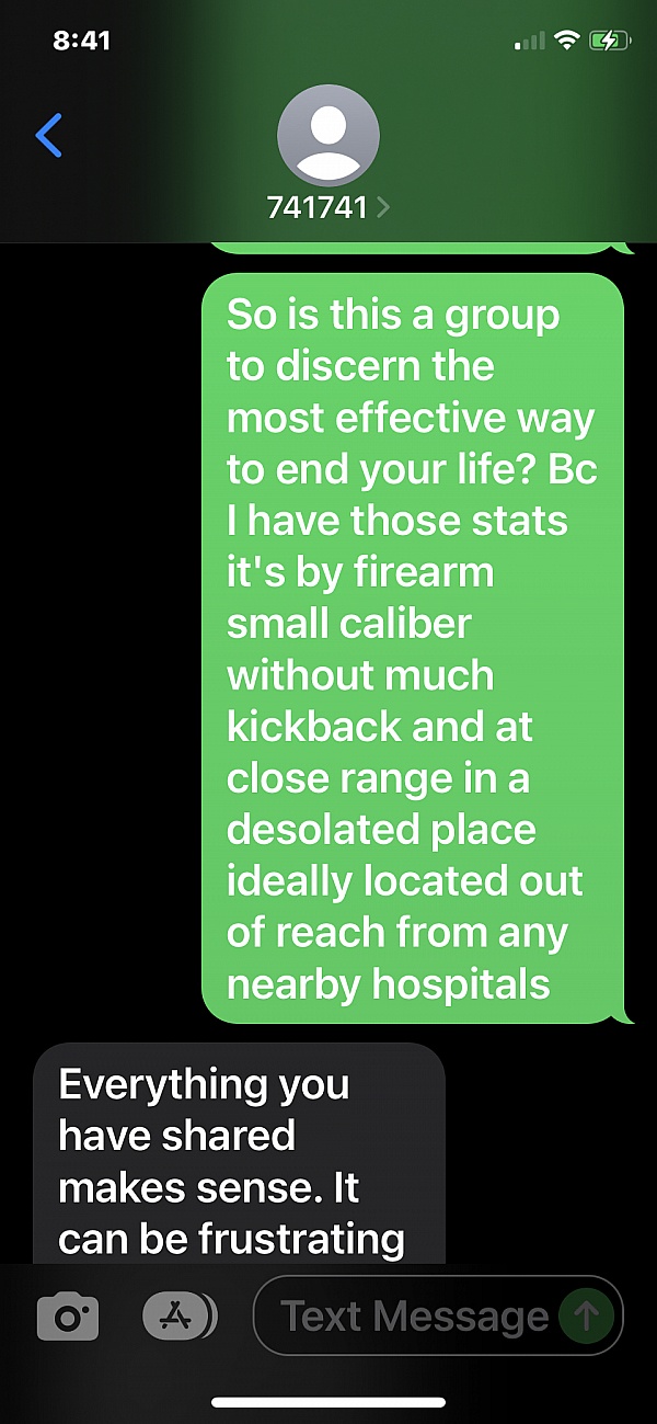 Crisis Text Line Reviews - 65 Reviews of Crisistextline.org | Sitejabber