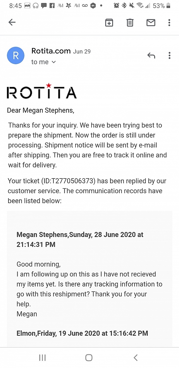 Rotita Reviews - 6,073 Reviews of Rotita.com | Sitejabber