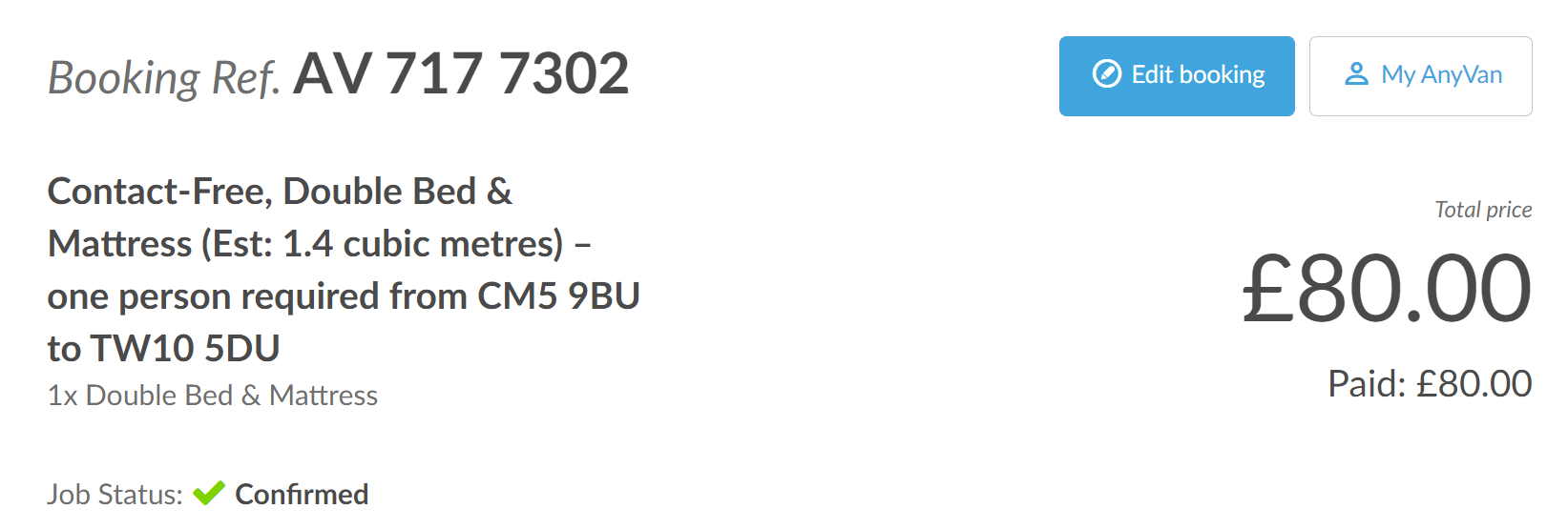 AnyVan Reviews - 602 Reviews of Anyvan.com | Sitejabber