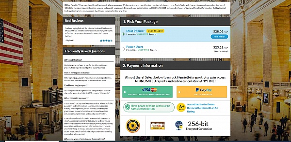 Truthfinder.com Reviews - 613 Reviews of Truthfinder.com | Sitejabber