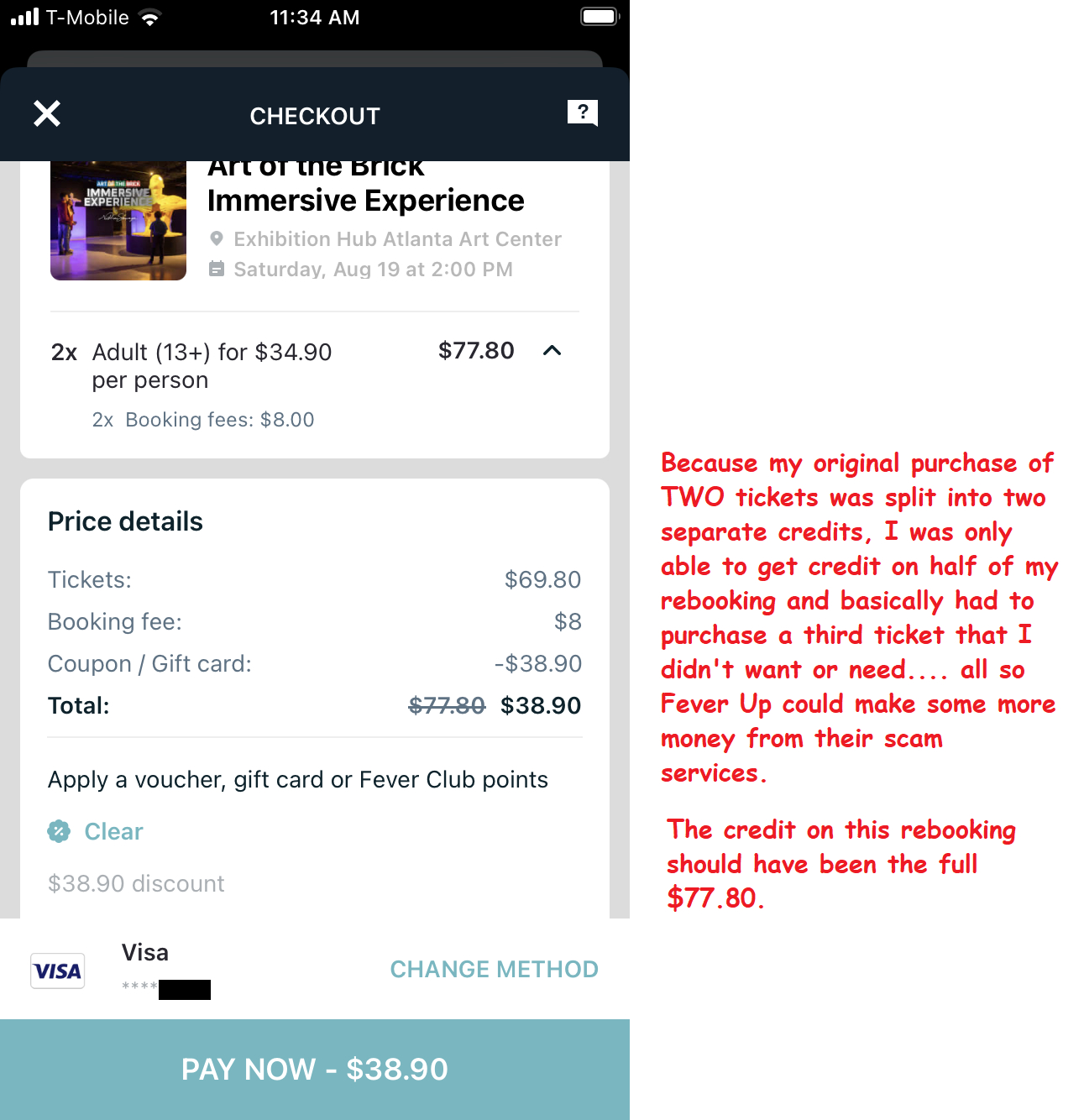 Feverup Reviews - 233 Reviews of Feverup.com | Sitejabber