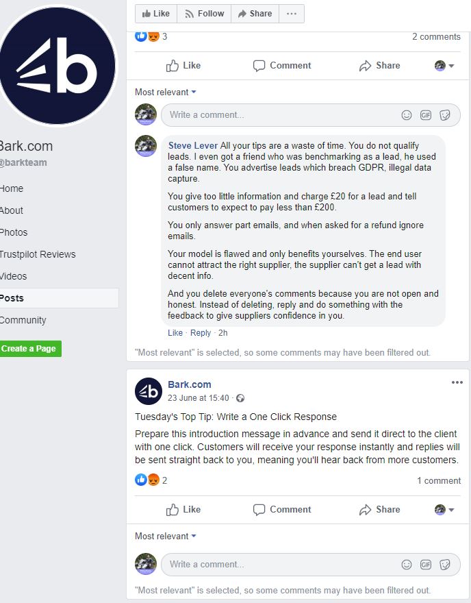 Bark Reviews - 1,514 Reviews of Bark.com | Sitejabber