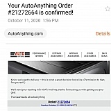 Auto Anything Reviews - 309 Reviews of Autoanything.com | Sitejabber