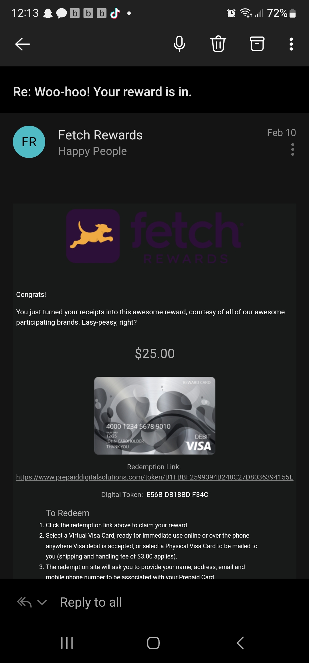 Fetch Rewards Reviews - 55 Reviews of Fetchrewards.com | Sitejabber