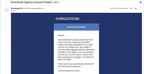 EverQuote Reviews - 93 Reviews of Everquote.com | Sitejabber