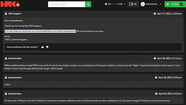 Hrk game Reviews - 76 Reviews of Hrkgame.com | Sitejabber