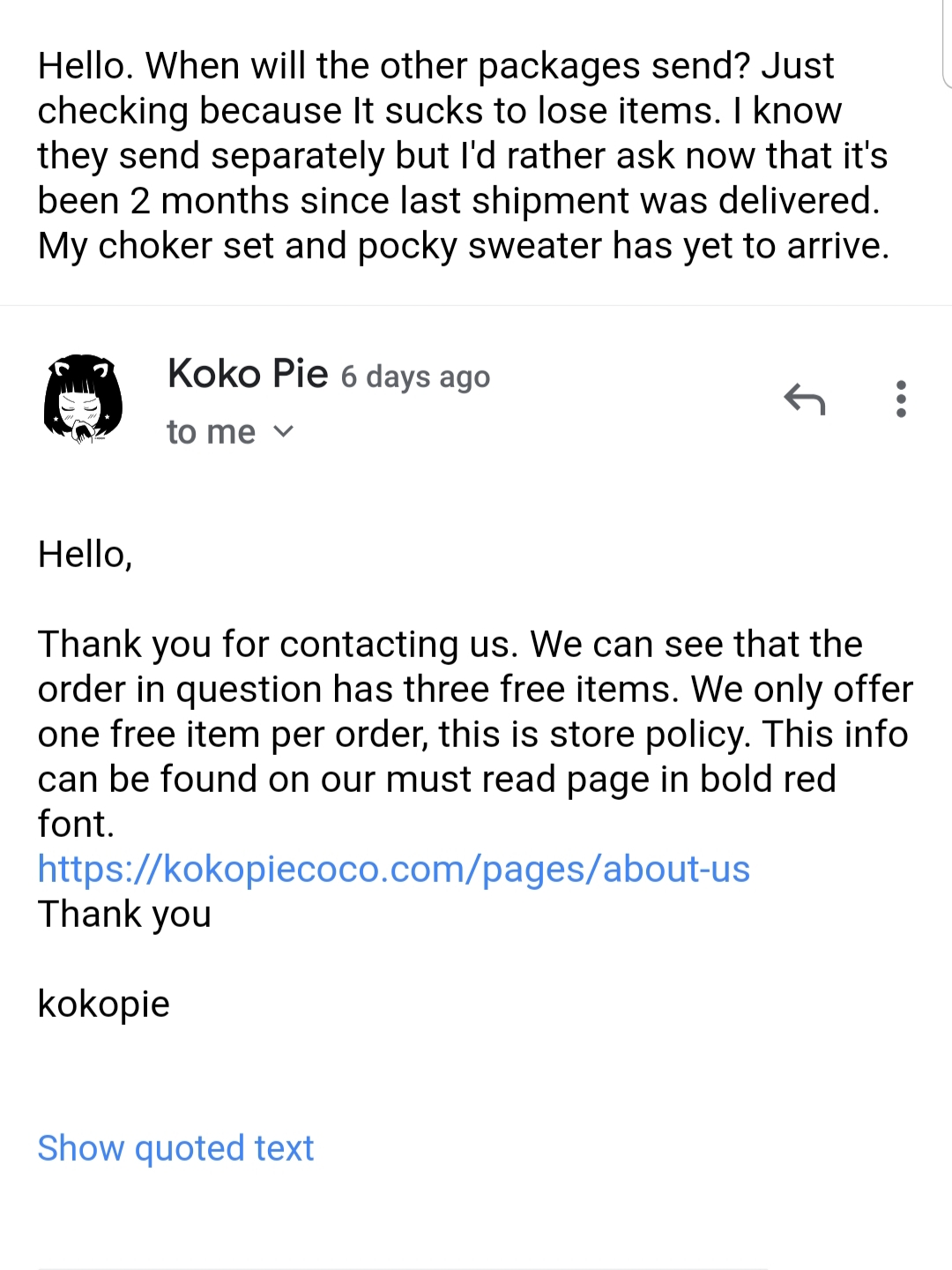 KokoPie Reviews - 215 Reviews of Kokopiecoco.com | Sitejabber