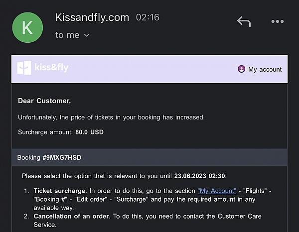 Kiss&Fly Reviews - 348 Reviews of Kissandfly.com | Sitejabber