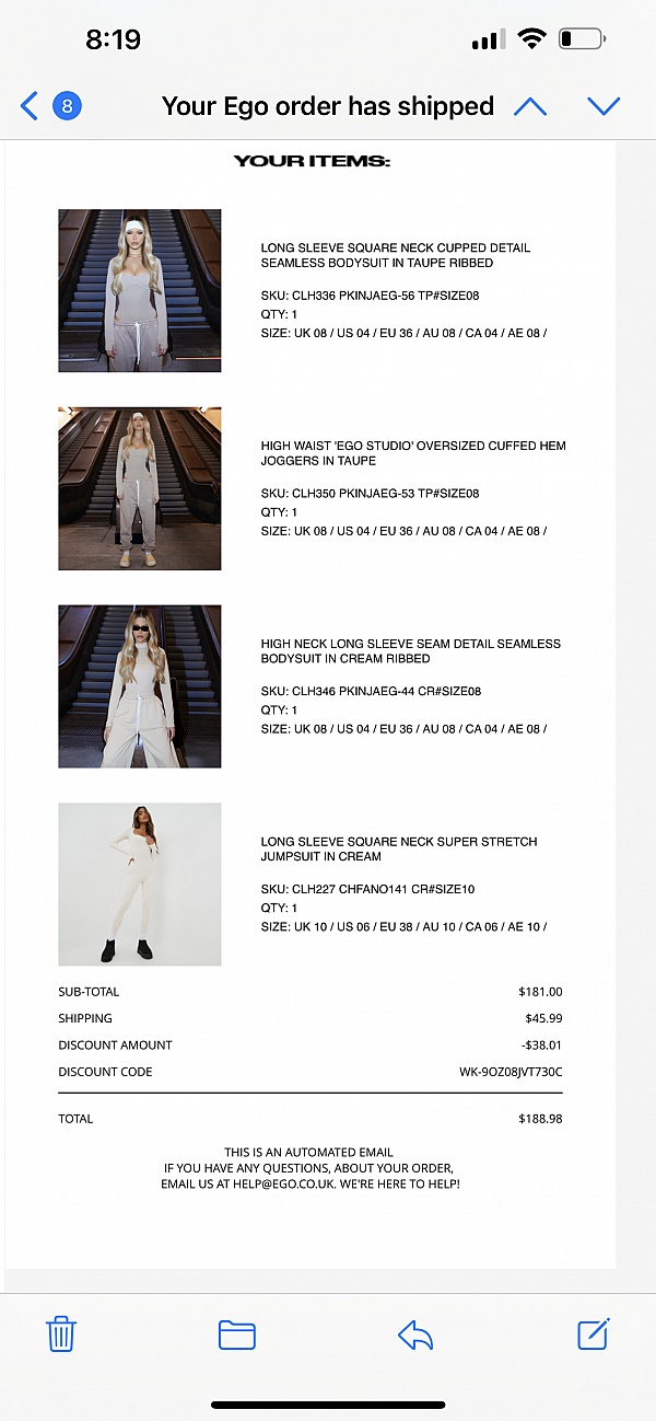 EGO Reviews - 18 Reviews of Ego.co.uk | Sitejabber