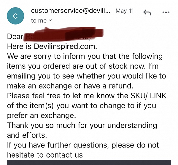 Devil Inspired Reviews - 54 Reviews of Devilinspired.com | Sitejabber