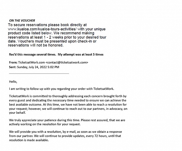 TicketsatWork Reviews - 262 Reviews of Ticketsatwork.com | Sitejabber