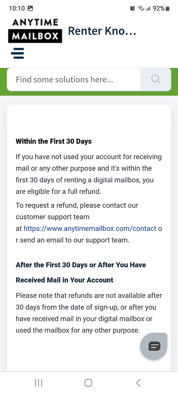 Anytime Mailbox Reviews - 35 Reviews of Anytimemailbox.com | Sitejabber