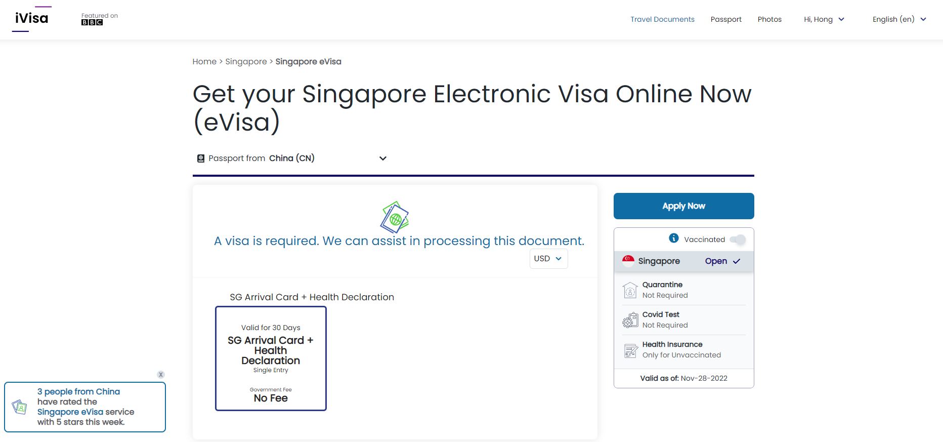 IVisa Reviews - 79 Reviews of Ivisa.com | Sitejabber