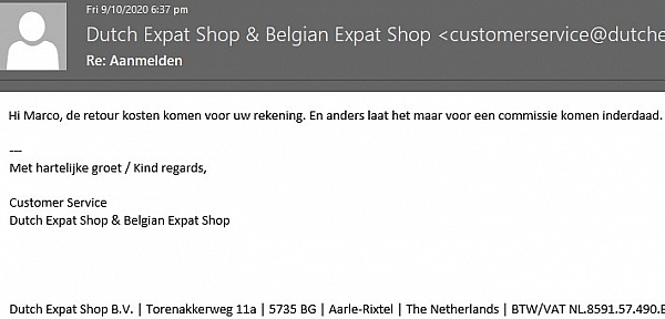 Dutch Expat Shop Reviews - 38 Reviews of Dutchexpatshop.com | Sitejabber