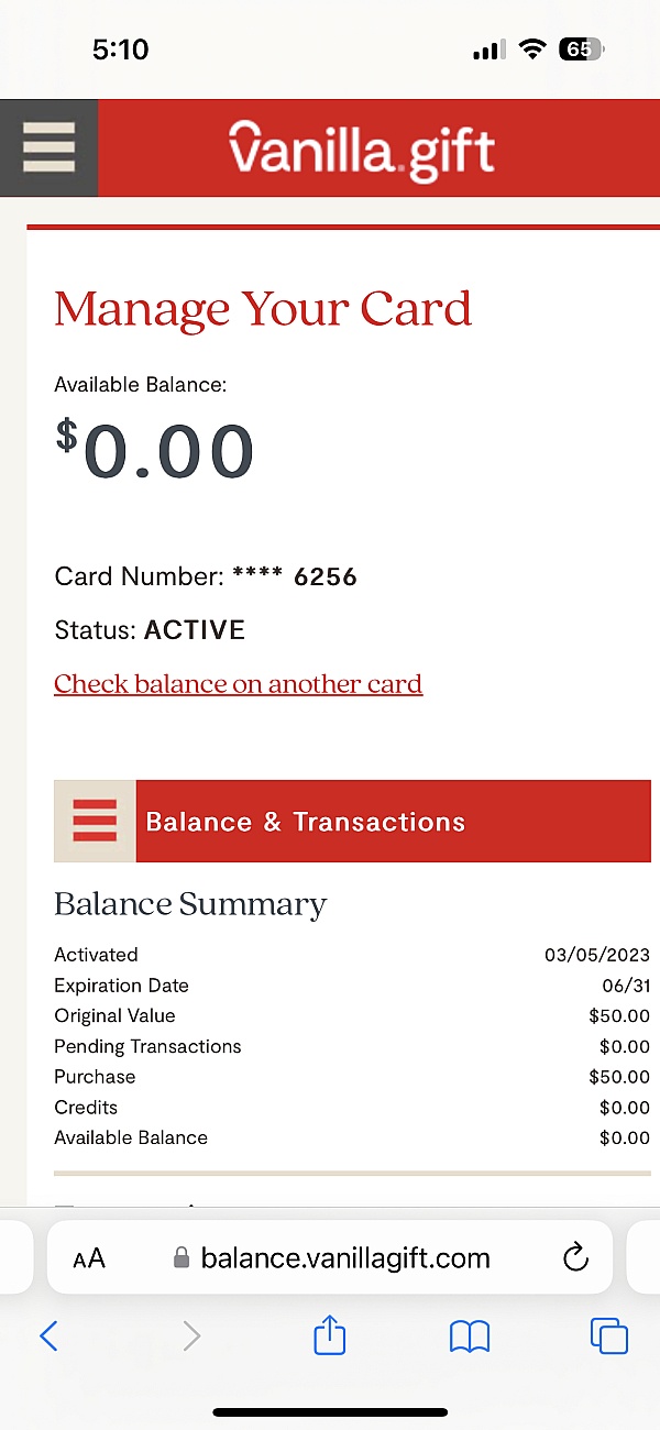 Vanilla gift Reviews - 276 Reviews of Vanillagift.com | Sitejabber