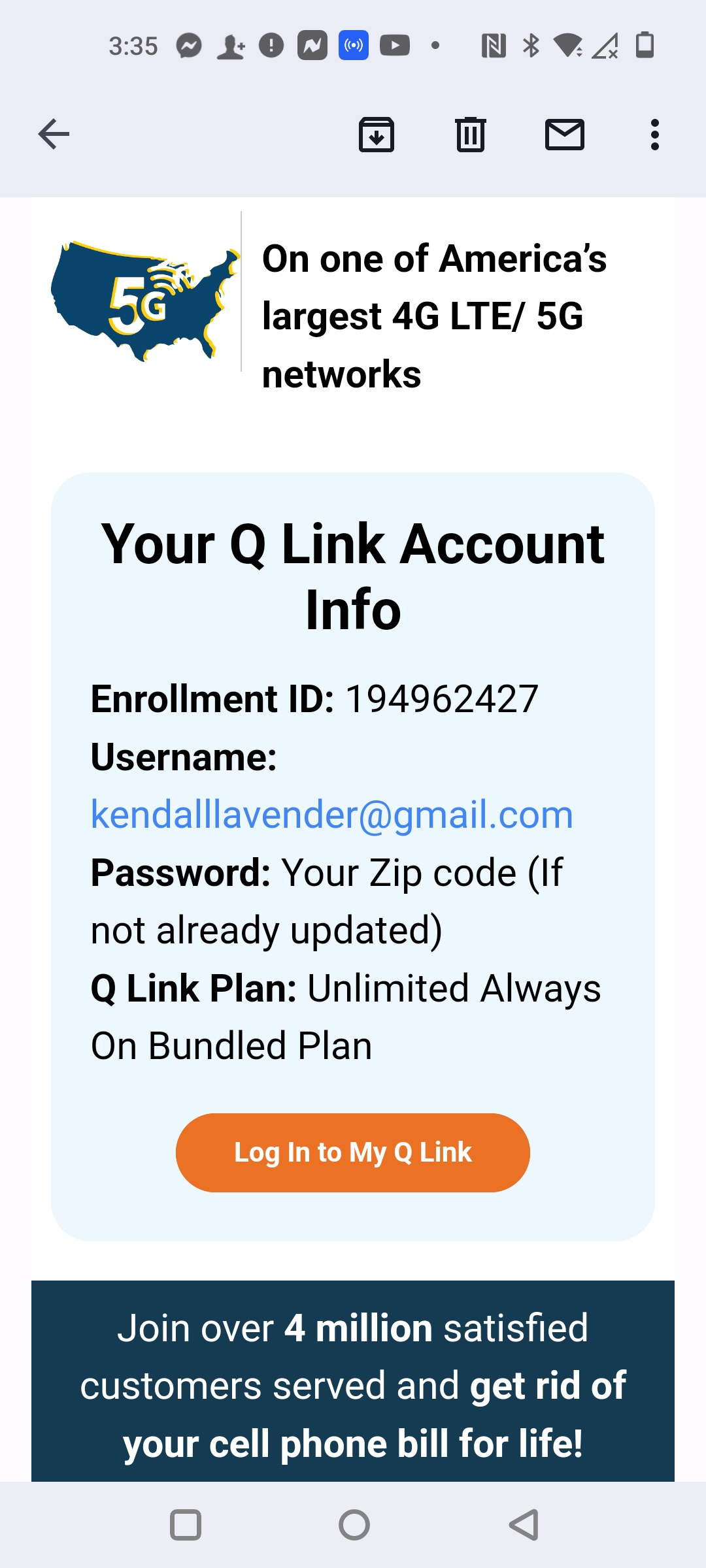 QLinkWireless Reviews - 1,580 Reviews of Qlinkwireless.com | Sitejabber