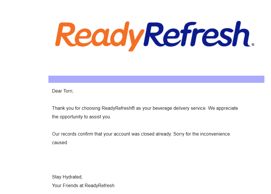 ReadyRefresh Reviews - 699 Reviews of Readyrefresh.com | Sitejabber