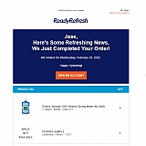 ReadyRefresh Reviews - 897 Reviews of Readyrefresh.com | Sitejabber