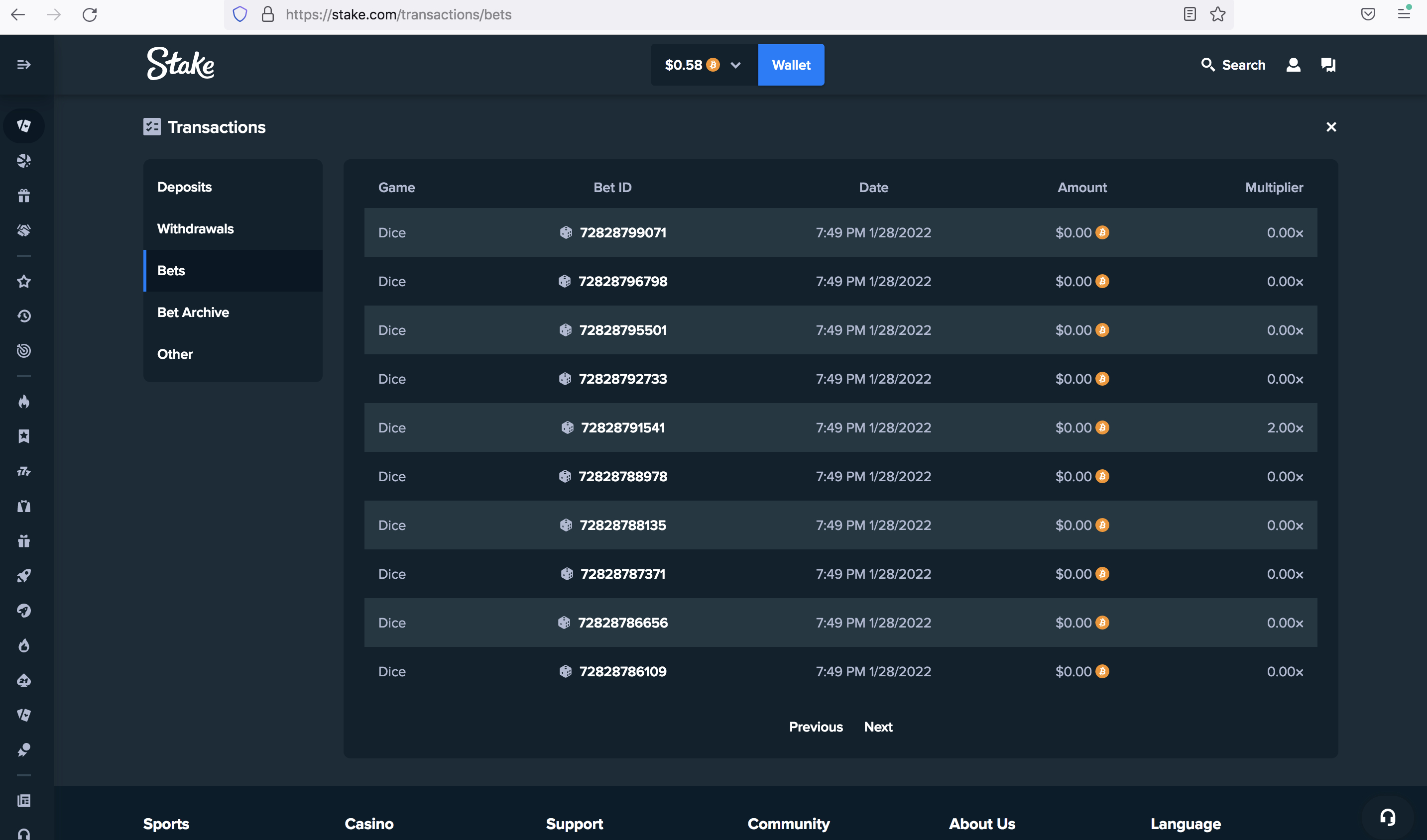 Stake Reviews - 52 Reviews of Stake.com | Sitejabber