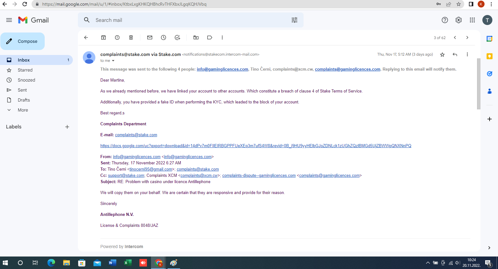 Stake Reviews - 100 Reviews of Stake.com | Sitejabber