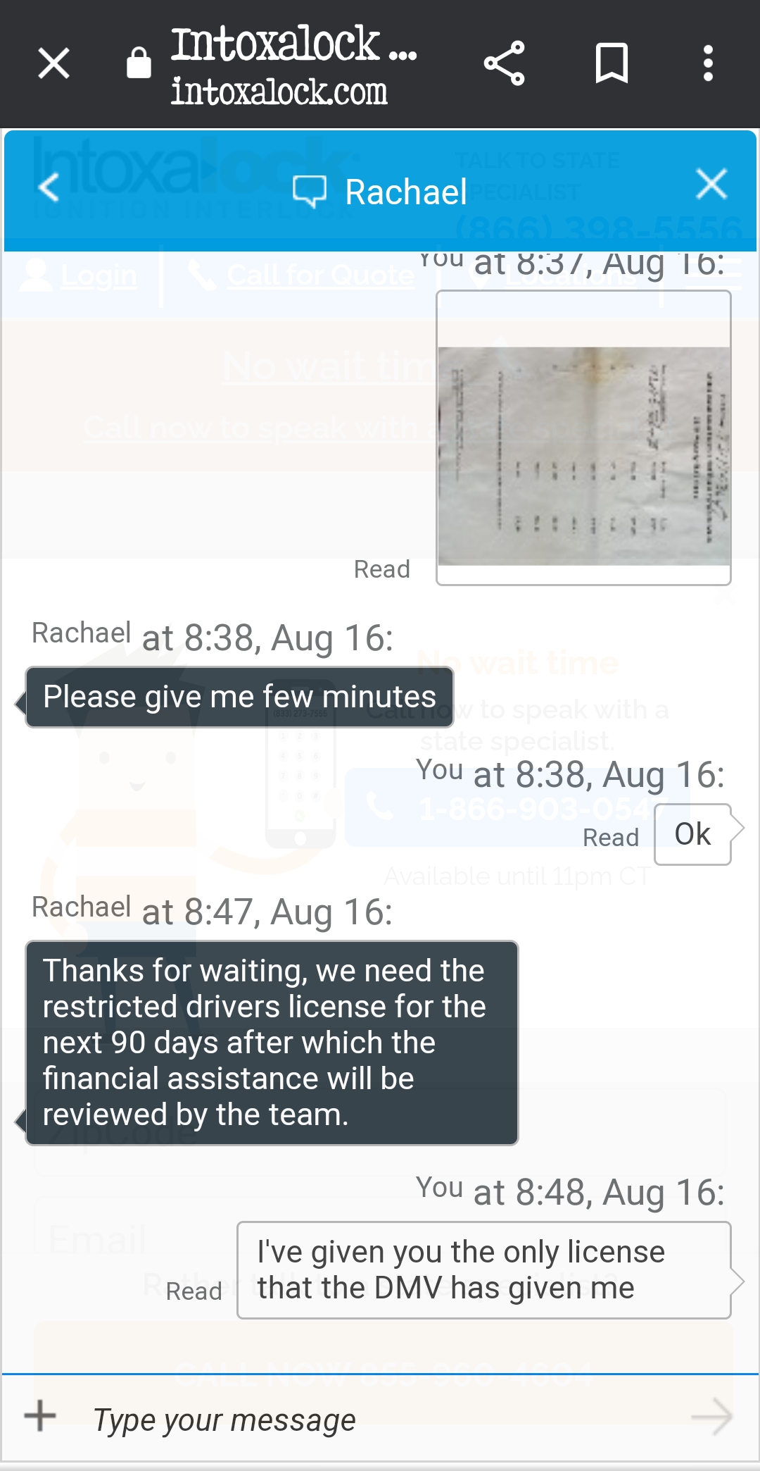 Intoxalock® Ignition Interlock Device Reviews - 481 Reviews of ...