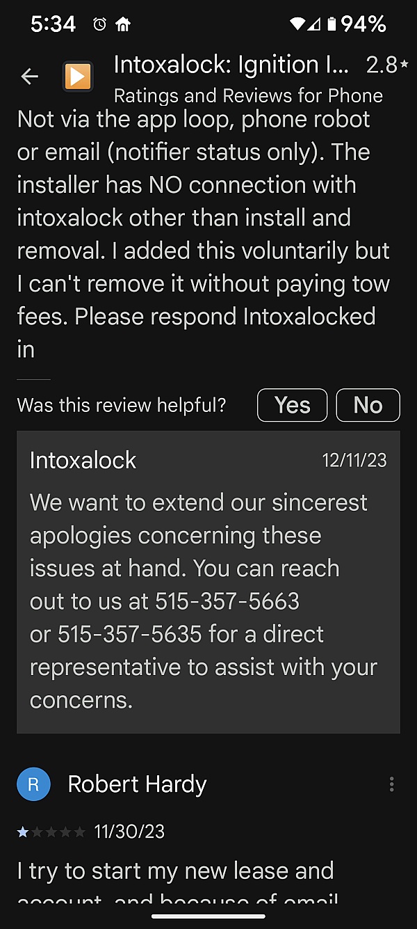 Intoxalock® Ignition Interlock Device Reviews - 506 Reviews of ...