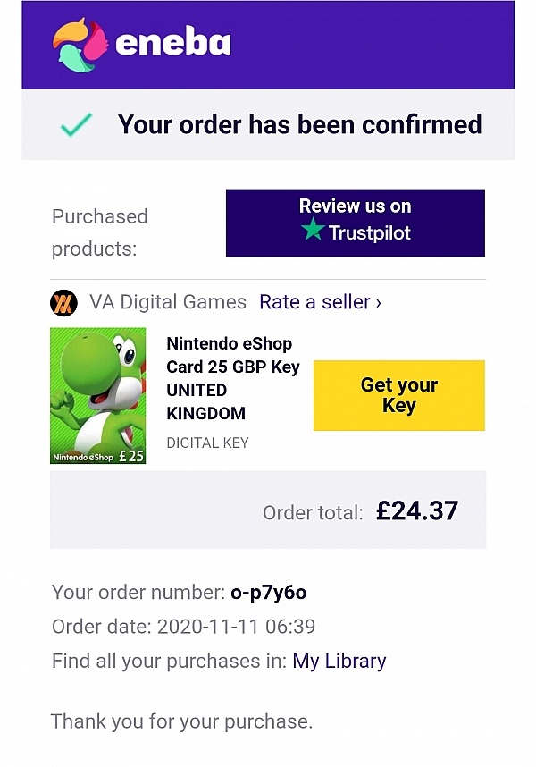 Eneba Reviews - 140 Reviews of Eneba.com | Sitejabber