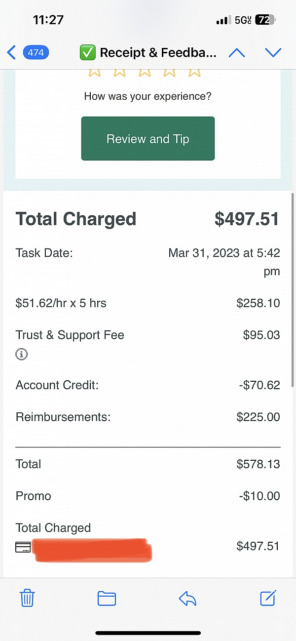 TaskRabbit Reviews - 642 Reviews of Taskrabbit.com | Sitejabber