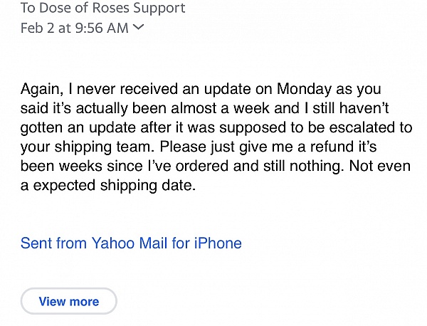 Dose Of Roses Reviews - 785 Reviews of Doseofroses.com | Sitejabber