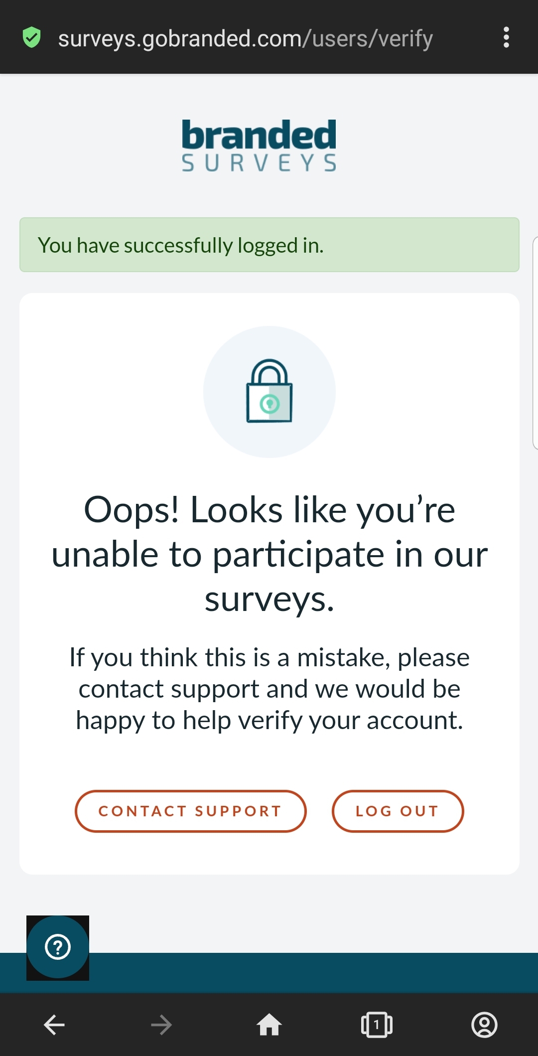 branded surveys Reviews - 636 Reviews of Surveys.gobranded.com | Sitejabber