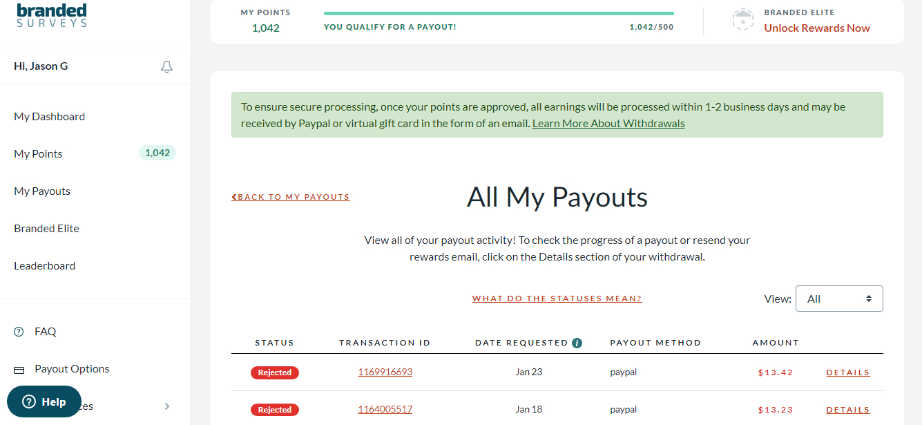 branded surveys Reviews - 727 Reviews of Surveys.gobranded.com | Sitejabber