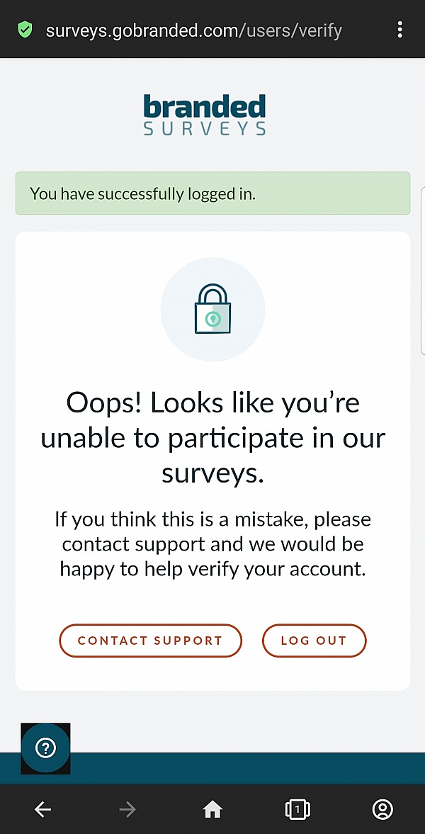 branded surveys Reviews - 636 Reviews of Surveys.gobranded.com | Sitejabber